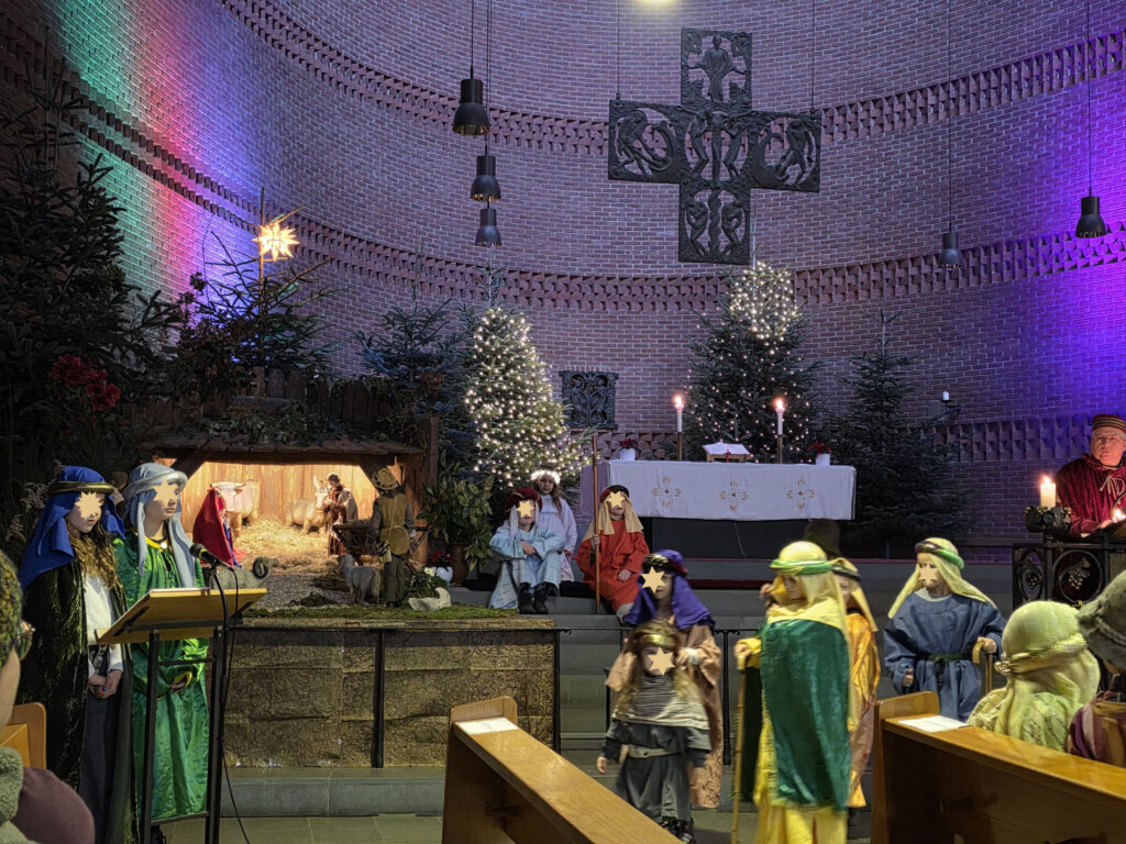 Krippenfeier in St. Valerius - Eindrücke - Pfarrei St. Matthias